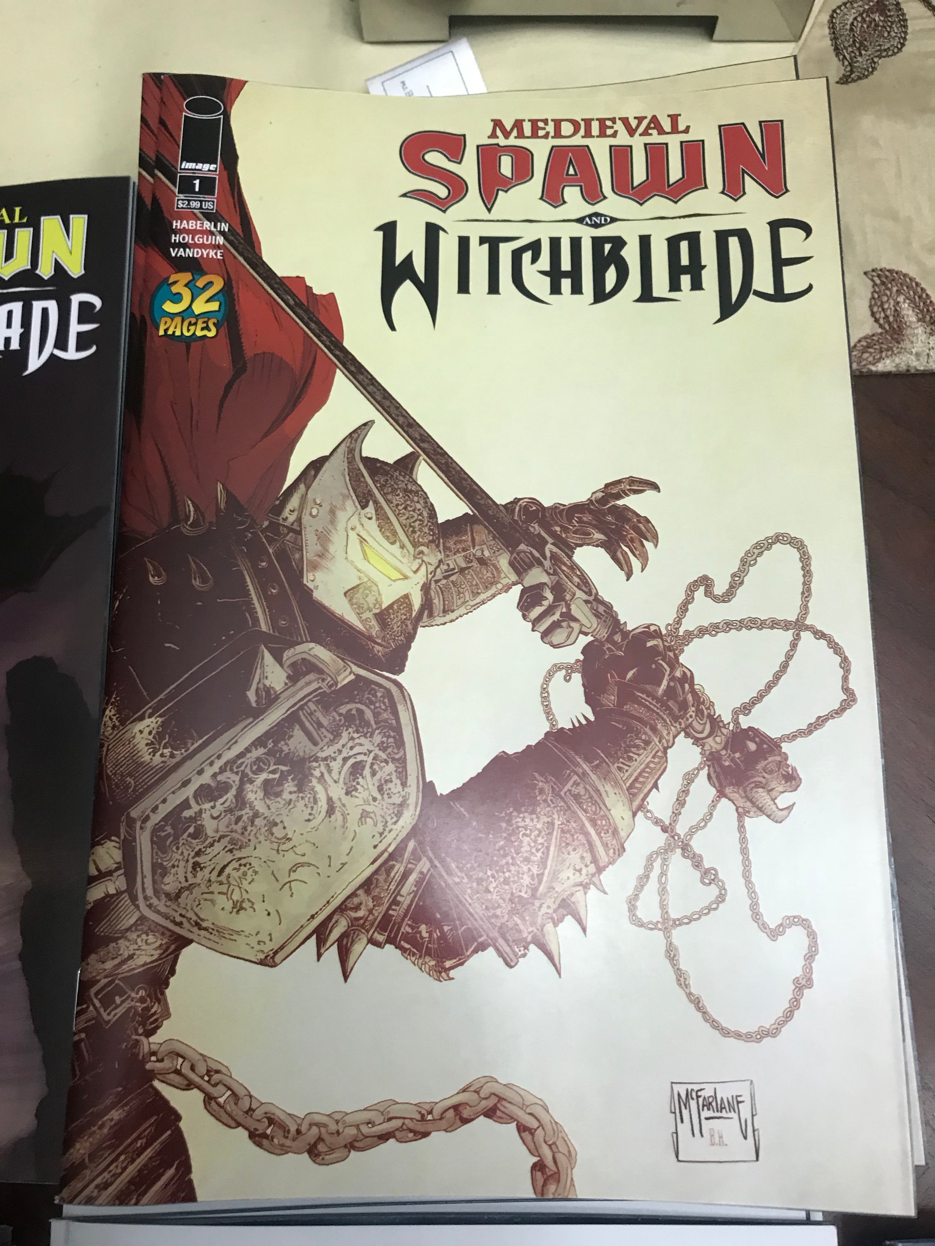 Medieval Spawn Comic