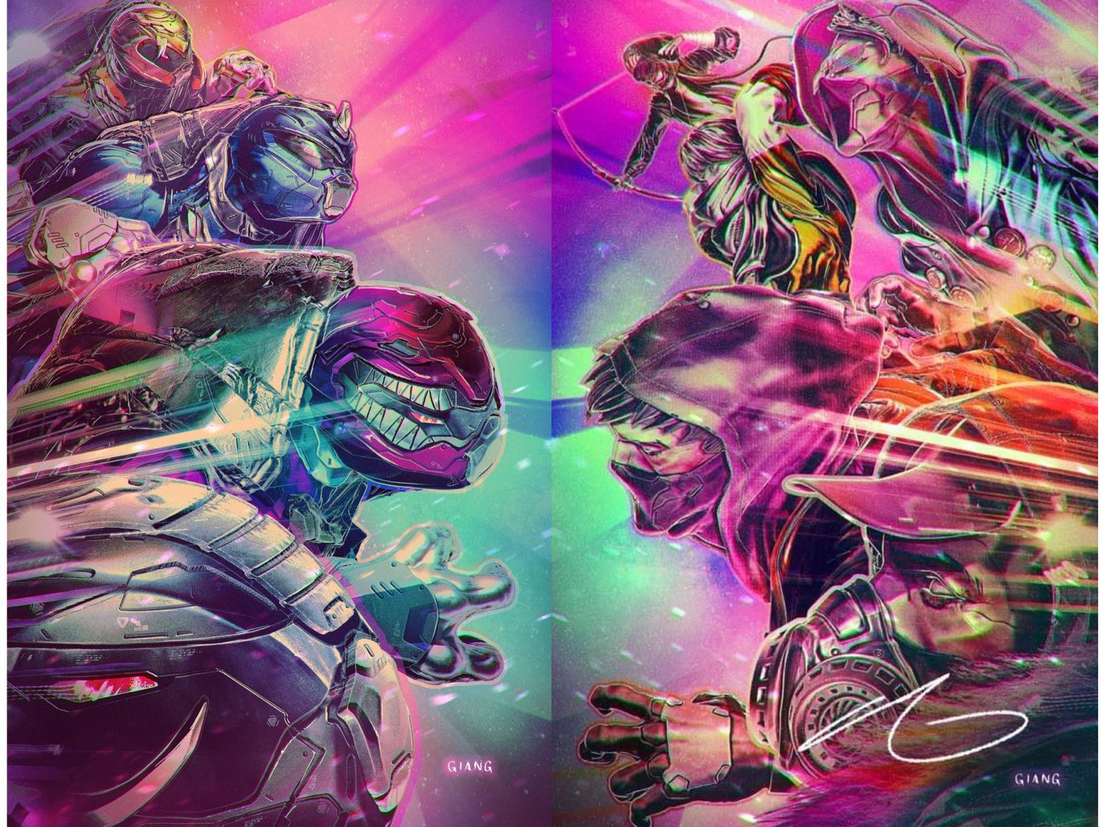 MMPR TMNT II