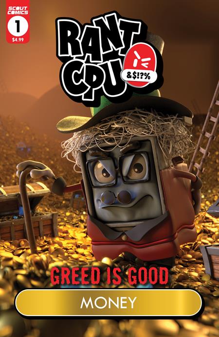 RANT CPU GREED IS GOD (ONE SHOT) CVR B UMRAL ISMAYILOV MONEY GARBAGE P