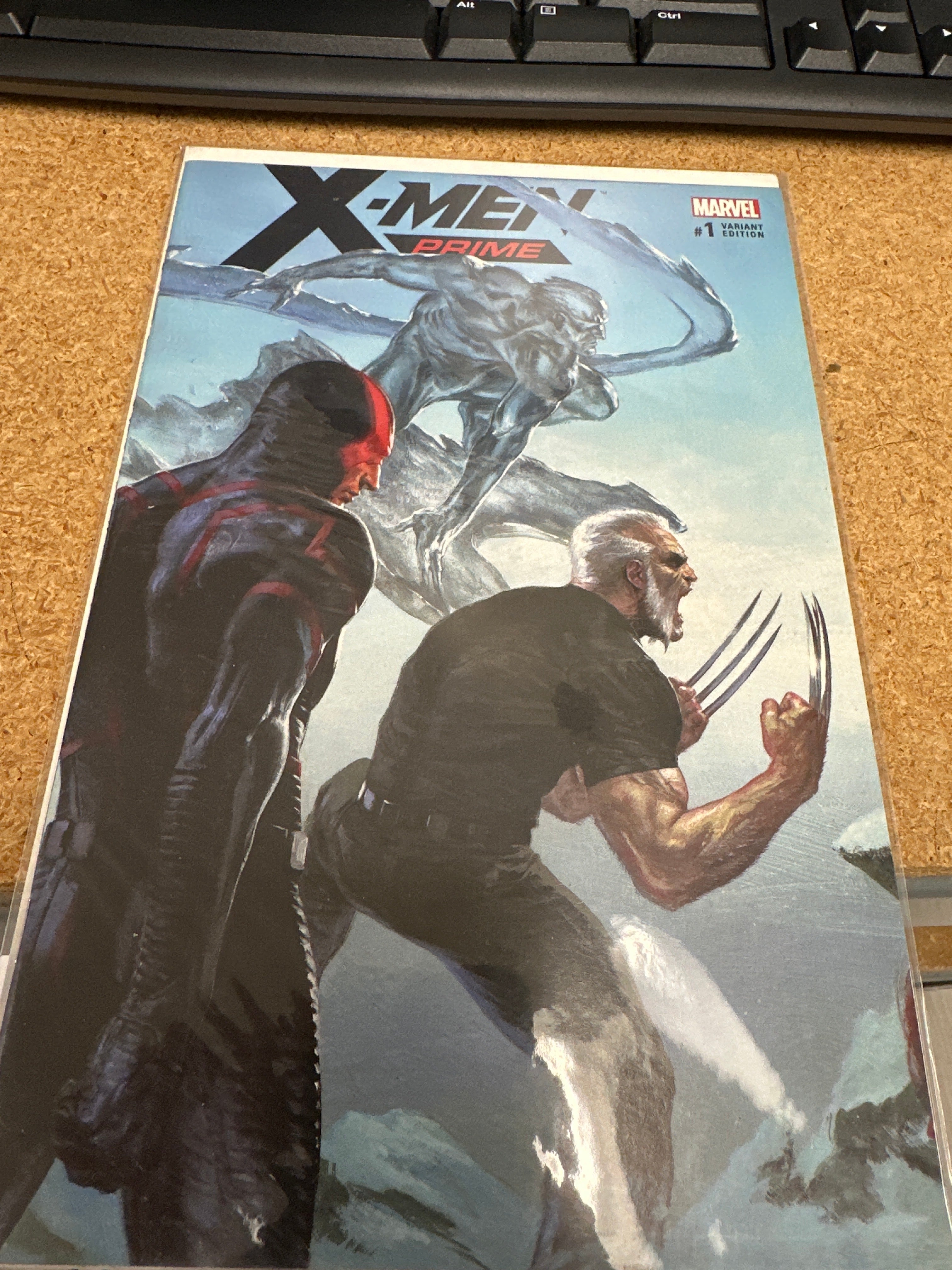 Marvel Comics X-MEN INHUMANS PRIME #1 DELLOTTO VARIANT CONNECTING SET(