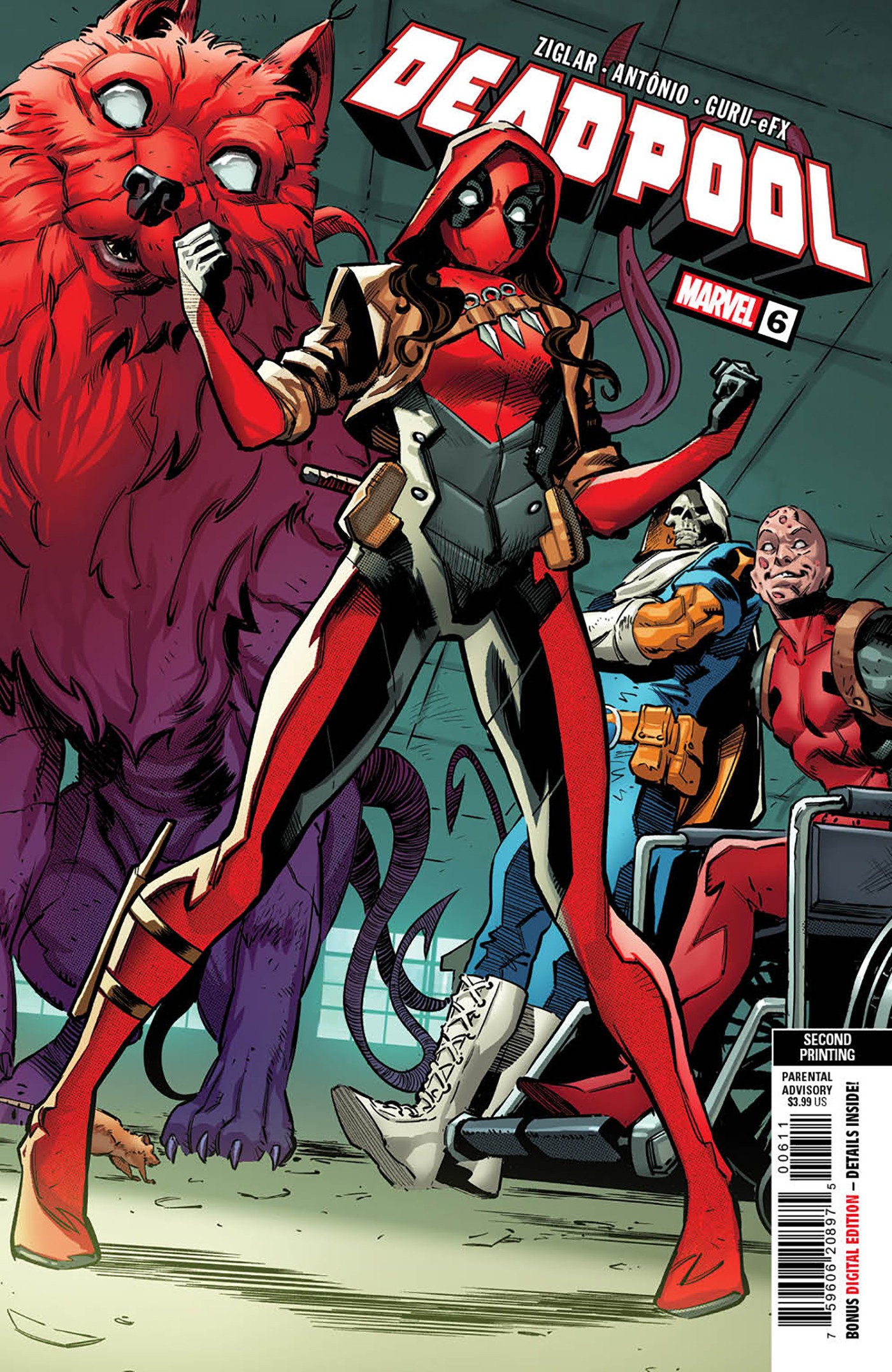 DEADPOOL #6 ROGE ANTONIO 2ND PRINTING VARIANT -- [Expected In Stock Da