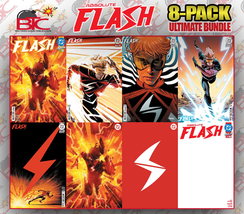 ABSOLUTE FLASH #1 BTC ULTIMATE 8-PACK BUNDLE -- [Expected In Stock Dat