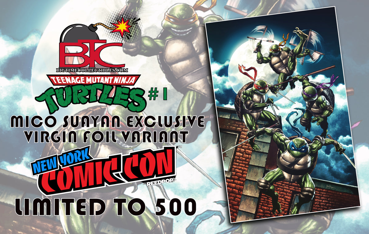 Teenage Mutant Ninja Turtles (2024) #1 MICO SUAYAN NYCC EXCLUSIVE FOIL
