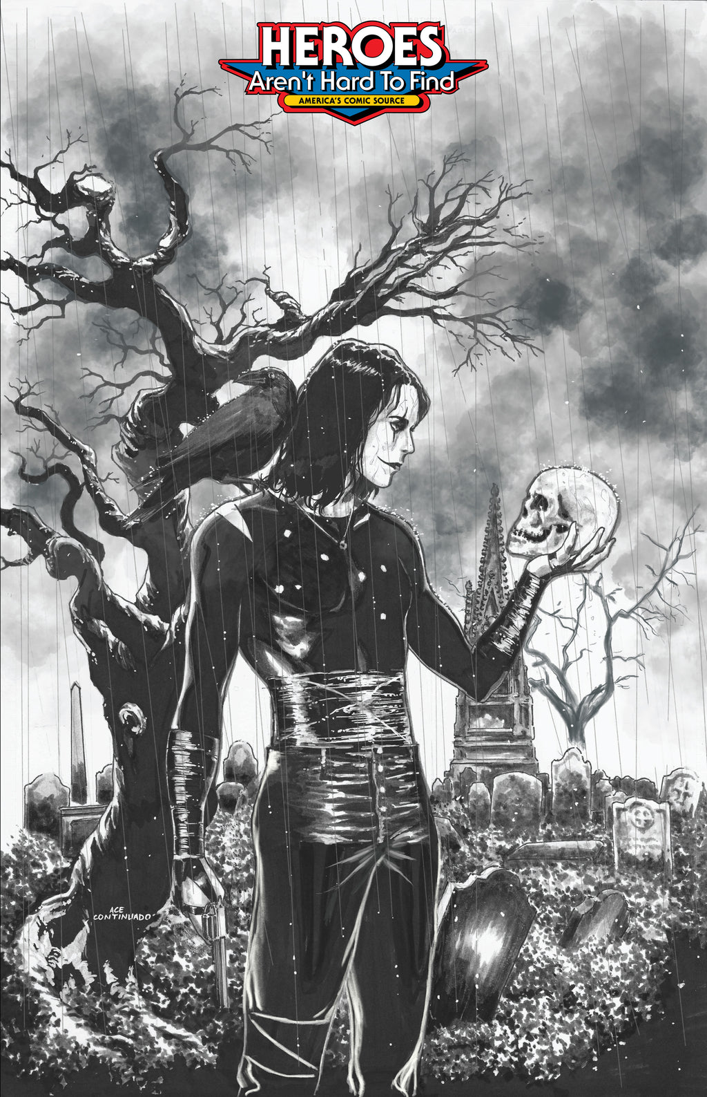 CROW DEAD TIME #1 COMICS CURING CANCER HEROES CON EXCLUSIVE VARIANT