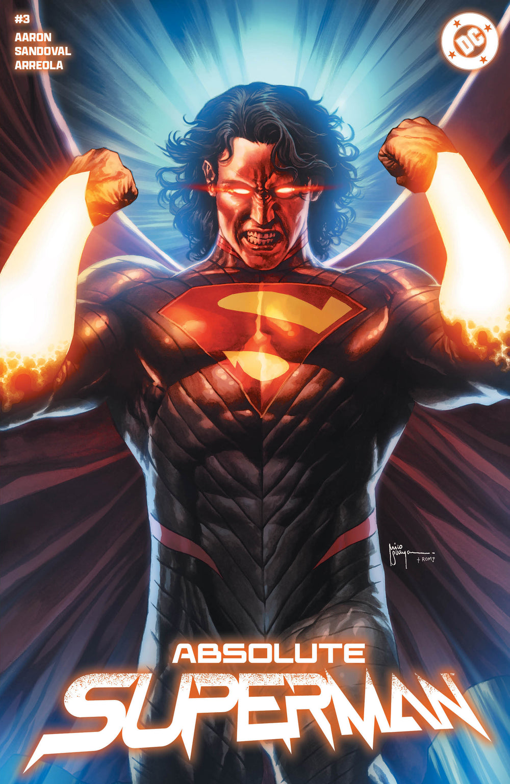 ABSOLUTE SUPERMAN #3 MICO SUAYAN MEGACON EXCLUSIVE VARIANT OPTIONS