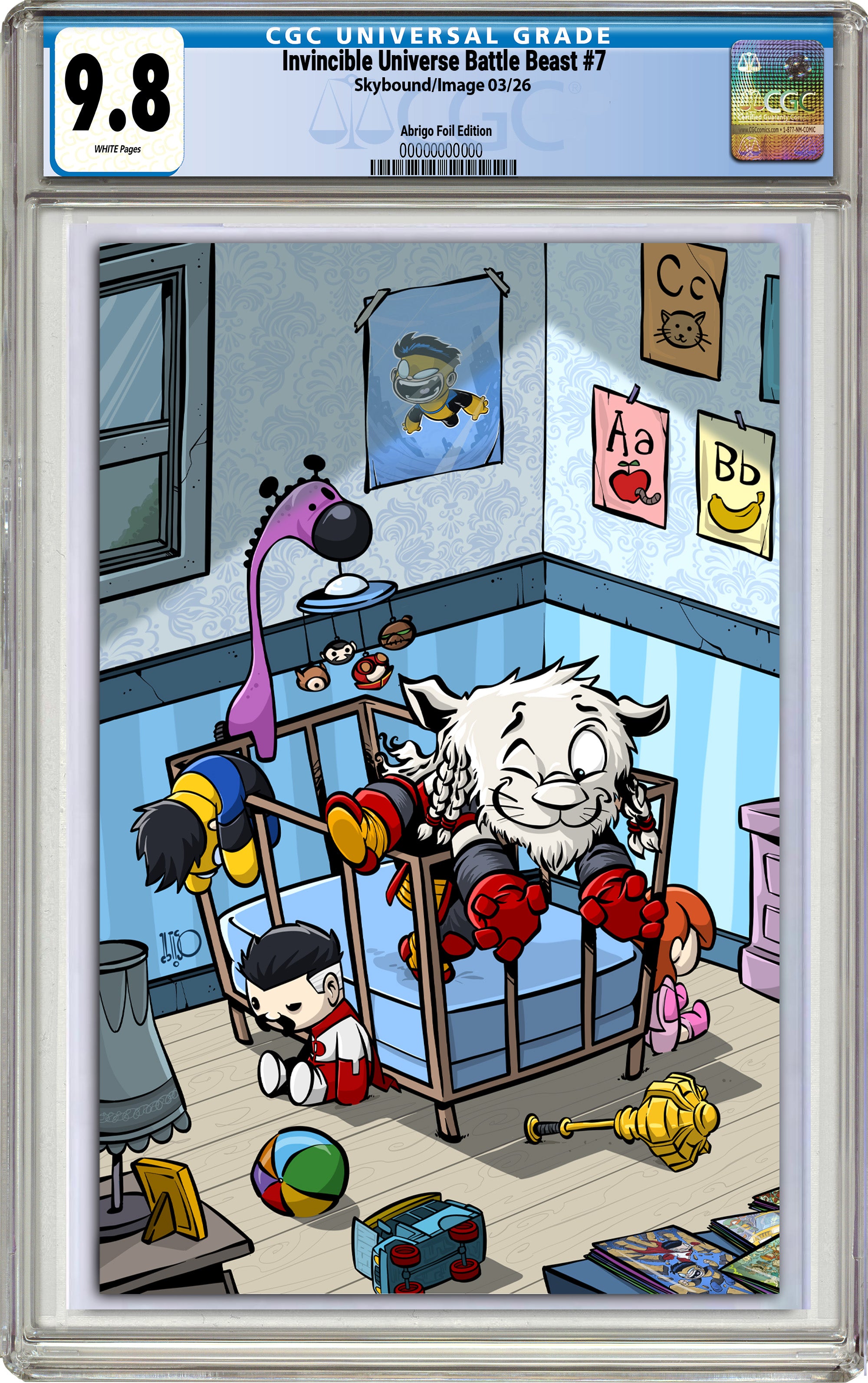 INVINCIBLE UNIVERSE BATTLE BEAST #7 FREELY ABRIGO MEGACON EXCLUSIVE FO