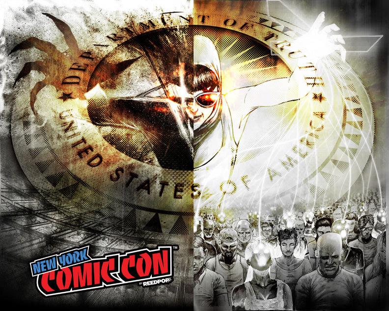 DEPARTMENT OF TRUTH #0 JEFF MONK NYCC CONNECTING SPOT FOIL VIRGIN EDIT
