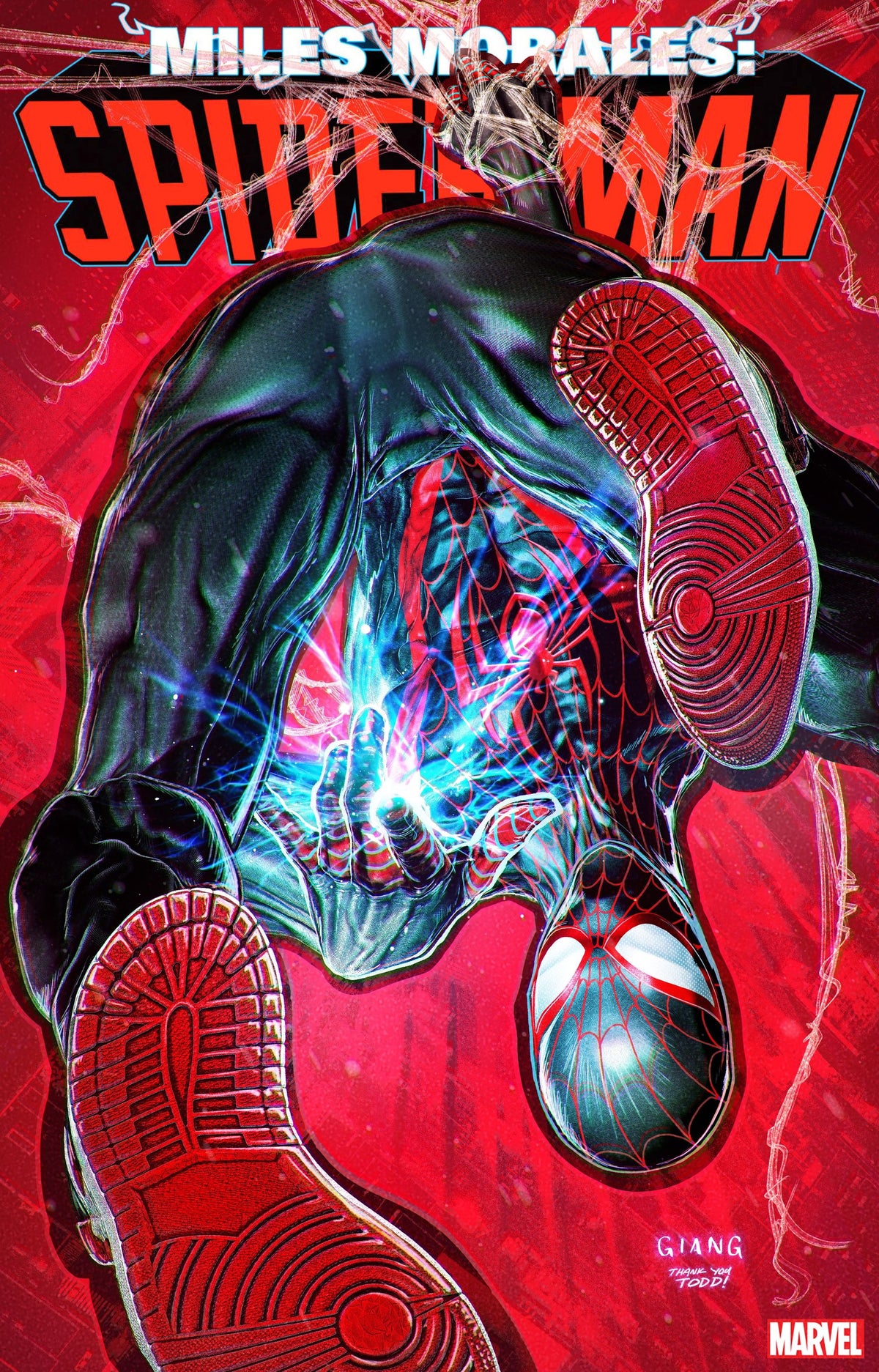 MILES MORALES SPIDER-MAN #1 JOHN GIANG INAUGURAL MARVEL EXCLUSIVE VARI