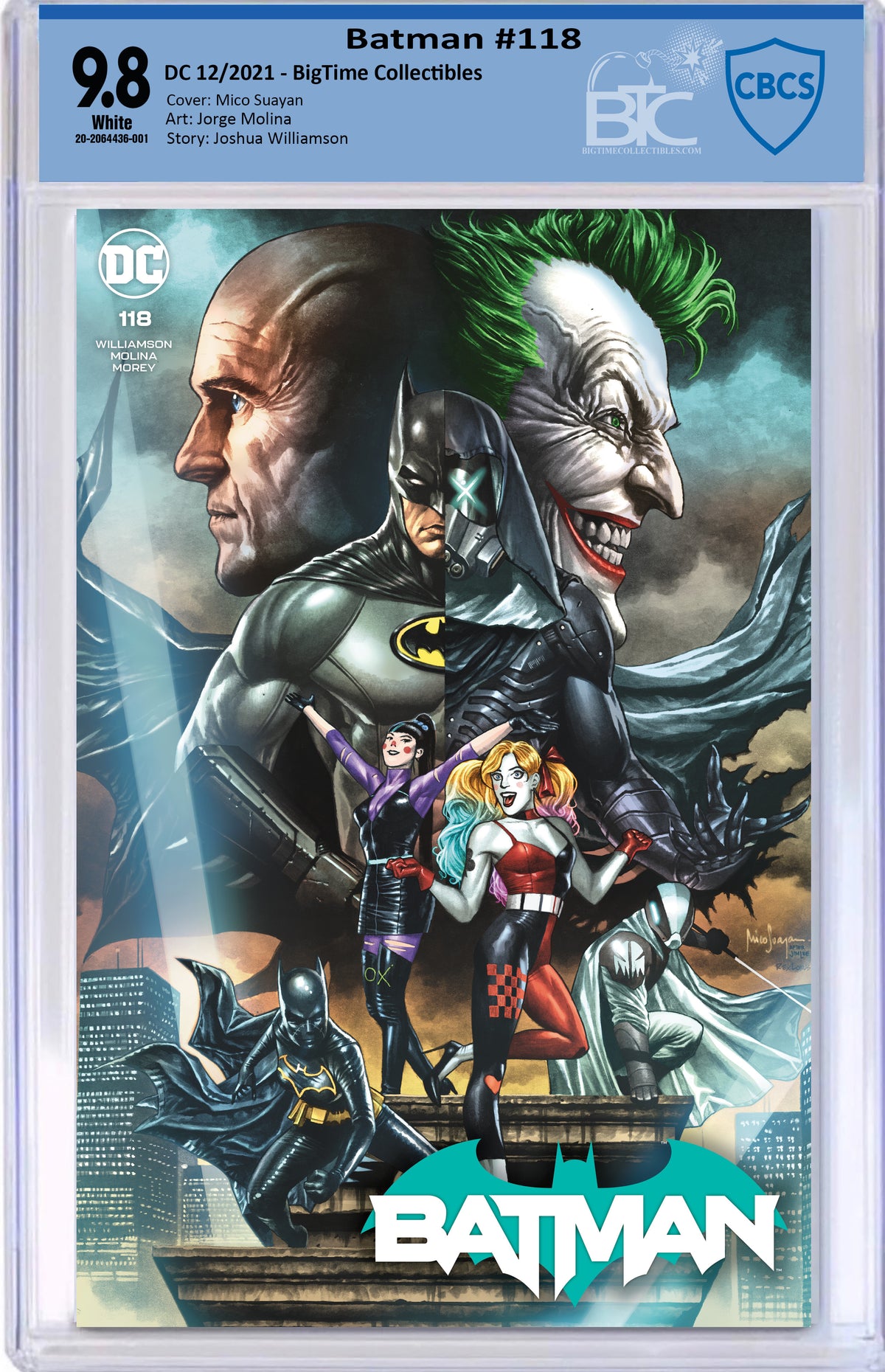 BATMAN #118 MICO SUAYAN EXCLUSIVE BIG TIME EDITION OPTIONS
