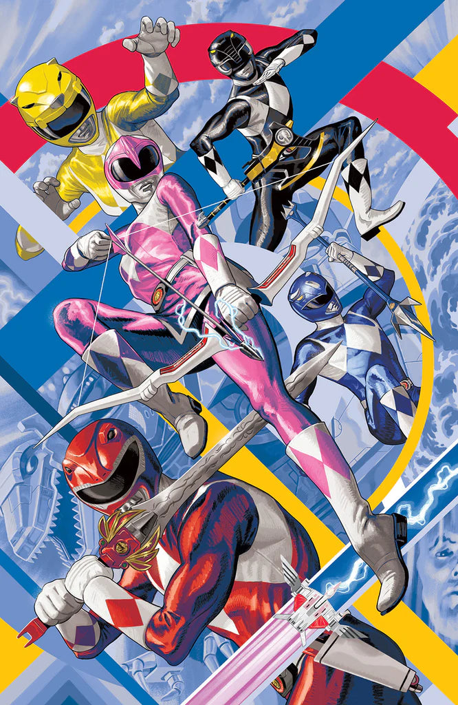 MIGHTY MORPHIN #1 STEVE MORRIS EXCLUSIVE VIRGIN CONNECTING VARIANT (SO