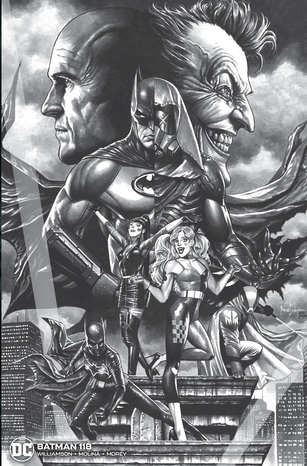 BATMAN #118 MICO SUAYAN EXCLUSIVE SKETCH VARIANT(D34)