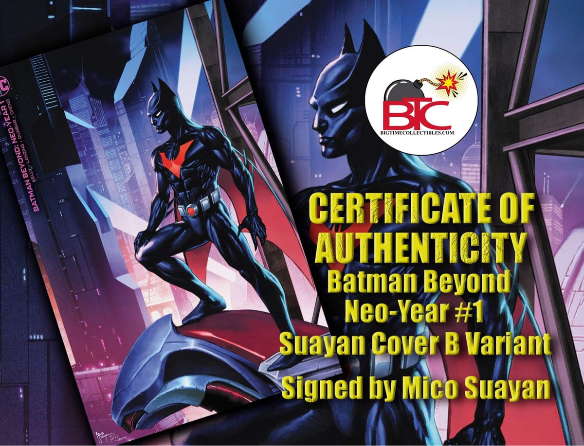 BATMAN BEYOND NEO-YEAR #1 MICO SUAYAN EXCLUSIVE HOMAGE VARIANT OPTIONS