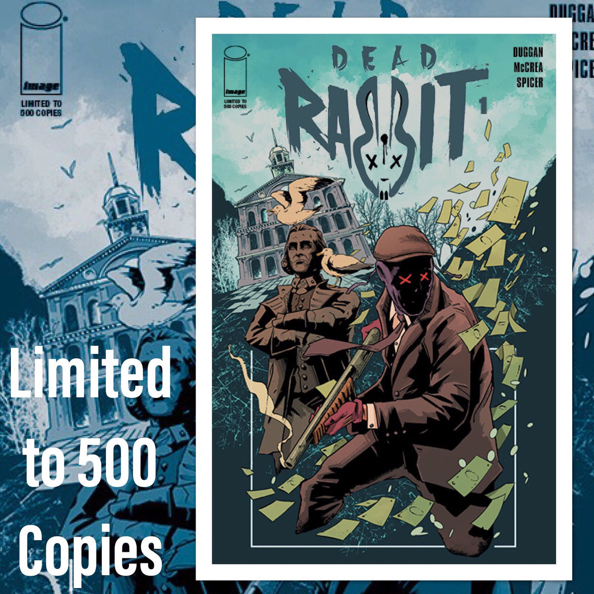 DEAD RABBIT #1 BTC EXCLUSIVE LIMITED TO 500 COPIES RECALLED!!! (I15/I1