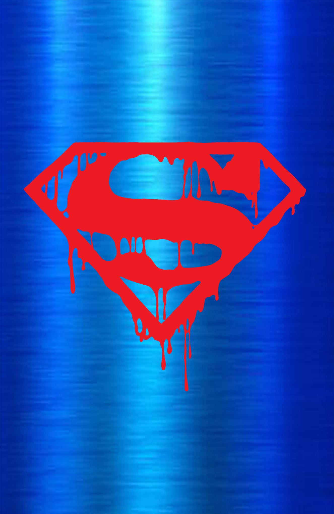 Superman Logo In Blue
